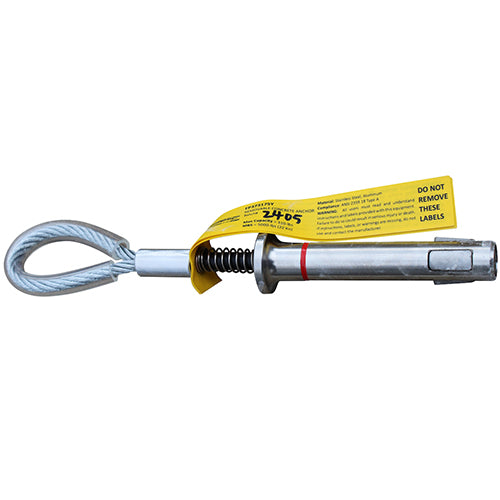Temporary and removable concrete anchor – Trillium Industrial Safety
