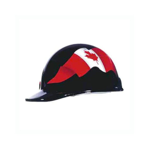 Graphic Fibre Metal Hard Hat – Trillium Industrial Safety